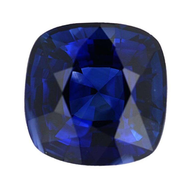 Princess Cut Blue Sapphire - Natural Princess Cut Sapphires - Do Amore