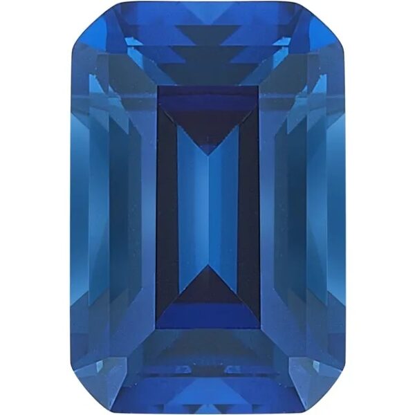 Emerald Lab Created Blue Sapphire - Do Amore