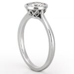 Milgrain Bezel Engagement Ring - Callan Engagement Ring - Do Amore