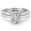 Six Prong Engagement Ring - Six Prong Solitaire - Luna Ring - Do Amore