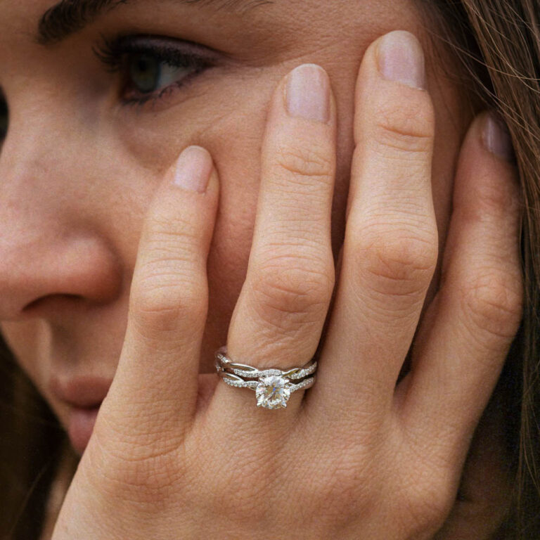 Intertwined Engagement Ring - True Love - Do Amore