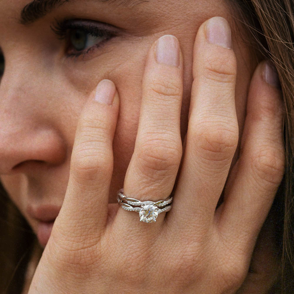 Intertwined Engagement Ring - True Love - Do Amore