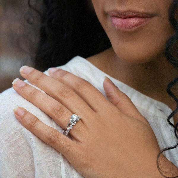 Cluster Engagement Ring - Beautiful Chaos - Do Amore