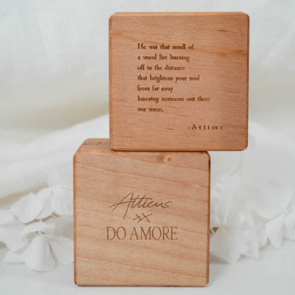 Black Wedding Ring - Ash Band - Do Amore