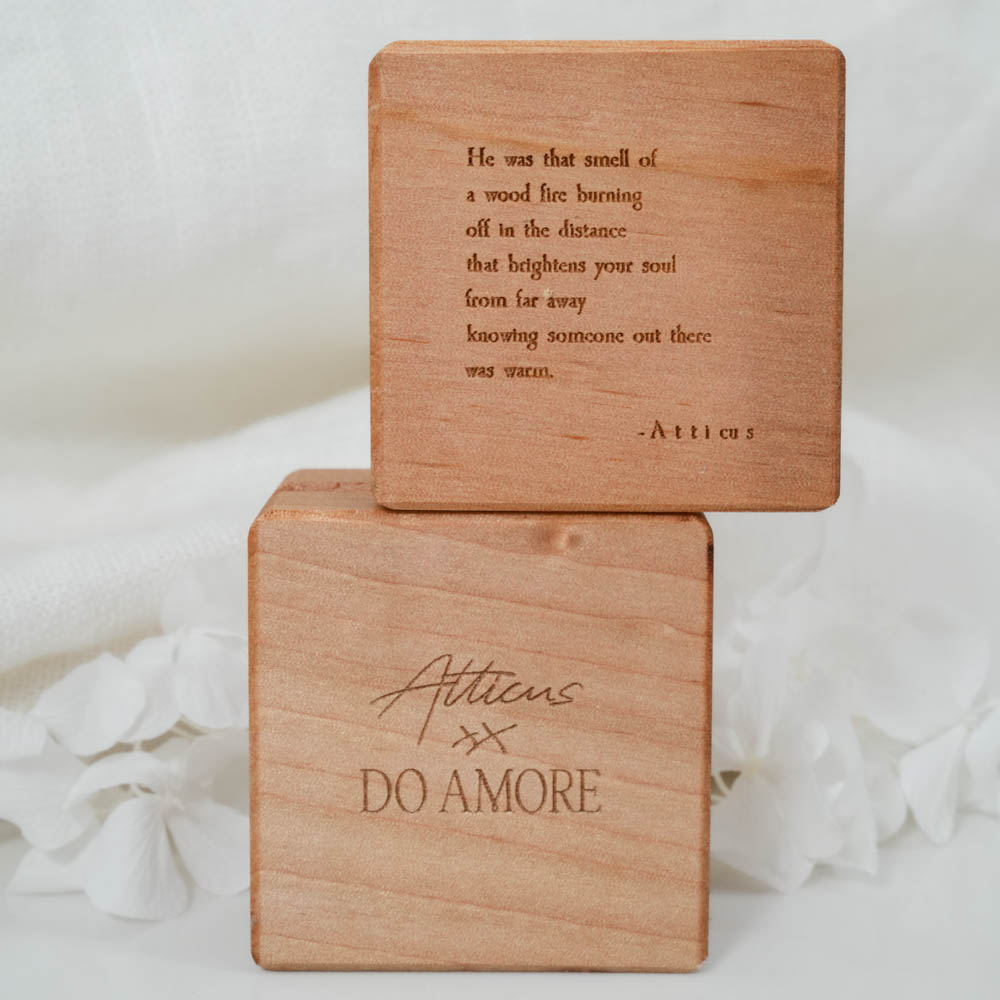 Black Wedding Ring - Ash Band - Do Amore