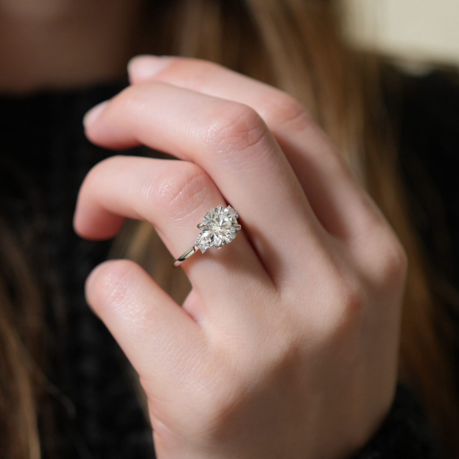 Cluster Engagement Ring - Beautiful Chaos - Do Amore