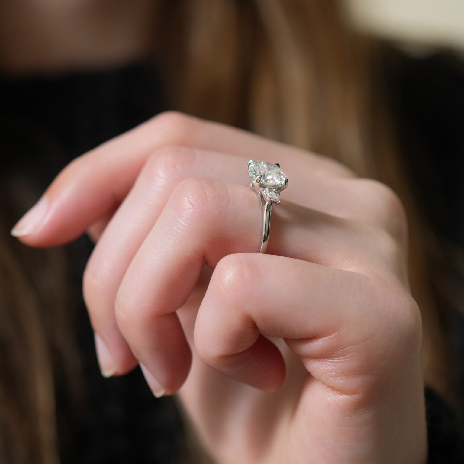 Cluster Engagement Ring - Beautiful Chaos - Do Amore