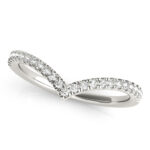 Chevron Pave Diamond Band - Danica Band - Do Amore