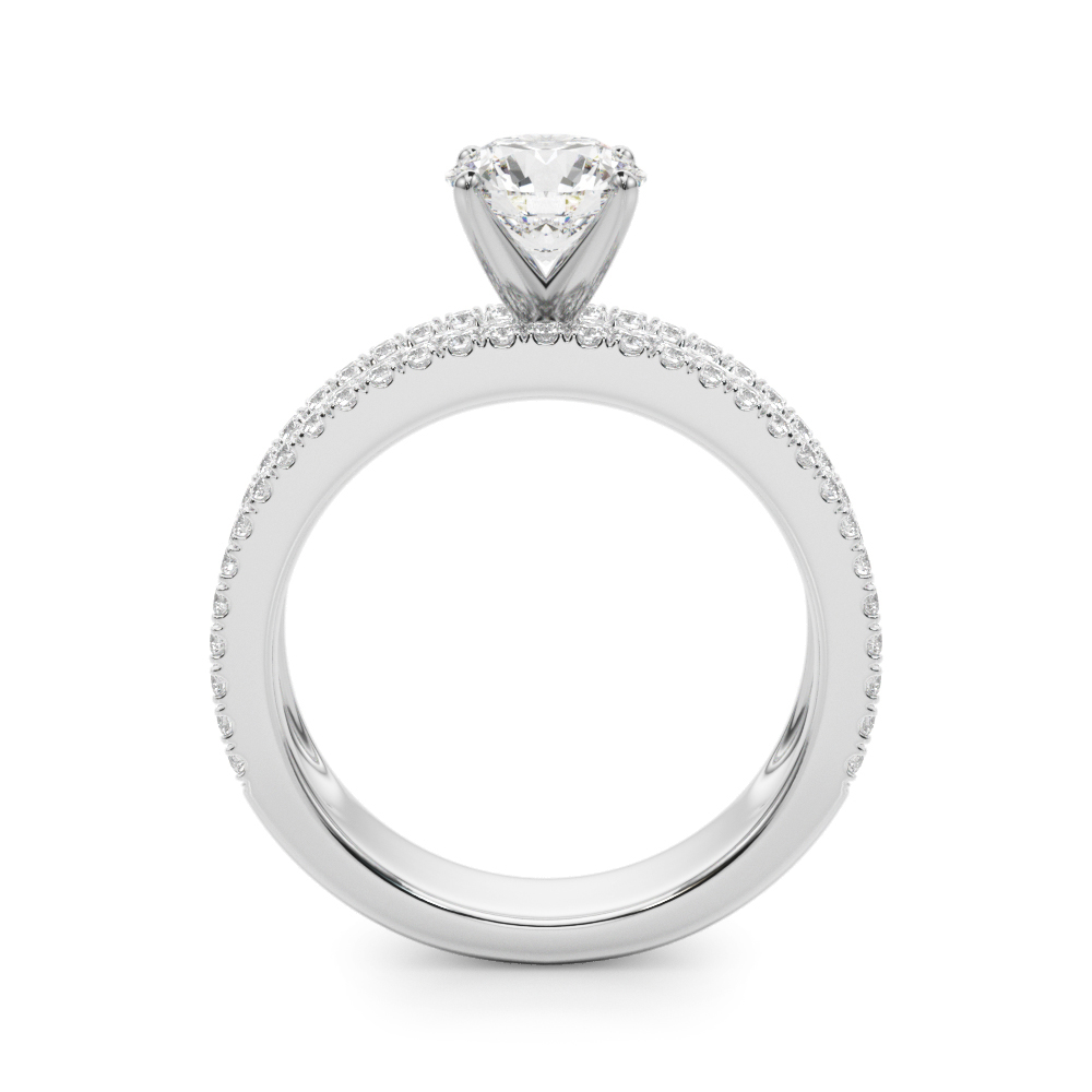 Triple Row Engagement Ring - Monroe - Do Amore