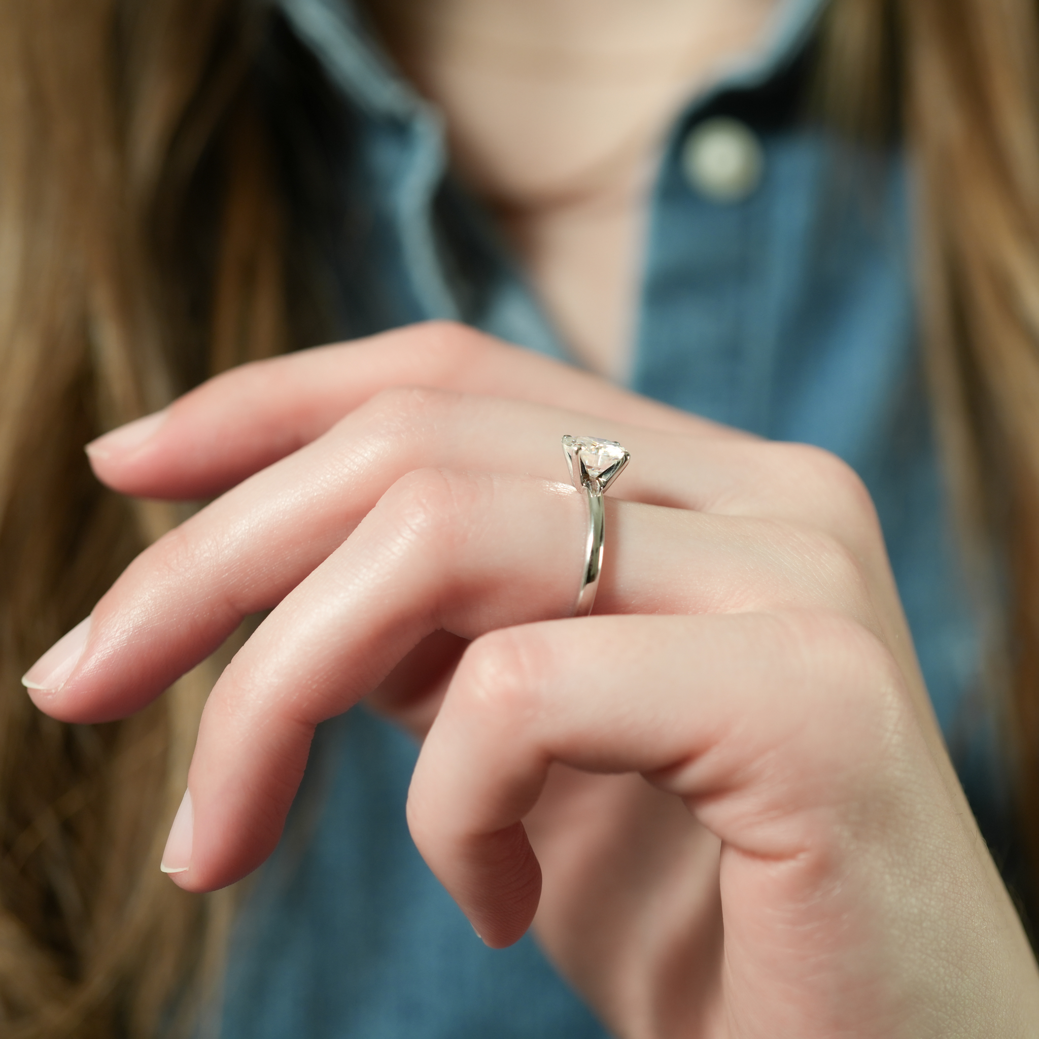 Classic Solitaire Ring - Solitaire Engagement Ring - Asha - Do Amore