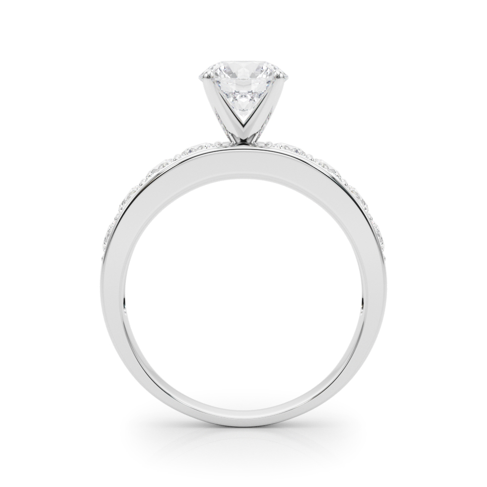 Channel Set Engagement Ring - Grace Ring - Do Amore