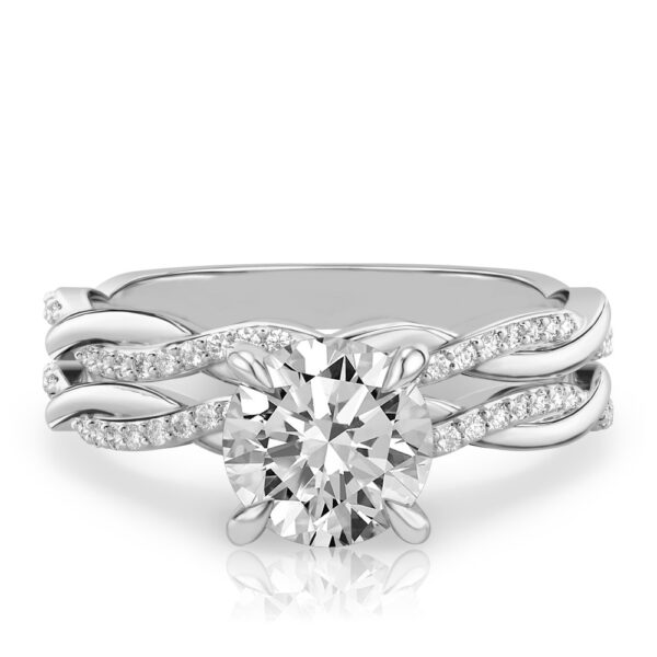 Intertwined Engagement Ring - True Love - Do Amore