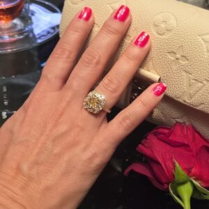 Unity Ring - Split Shank Solitaire Engagement Ring - Do Amore